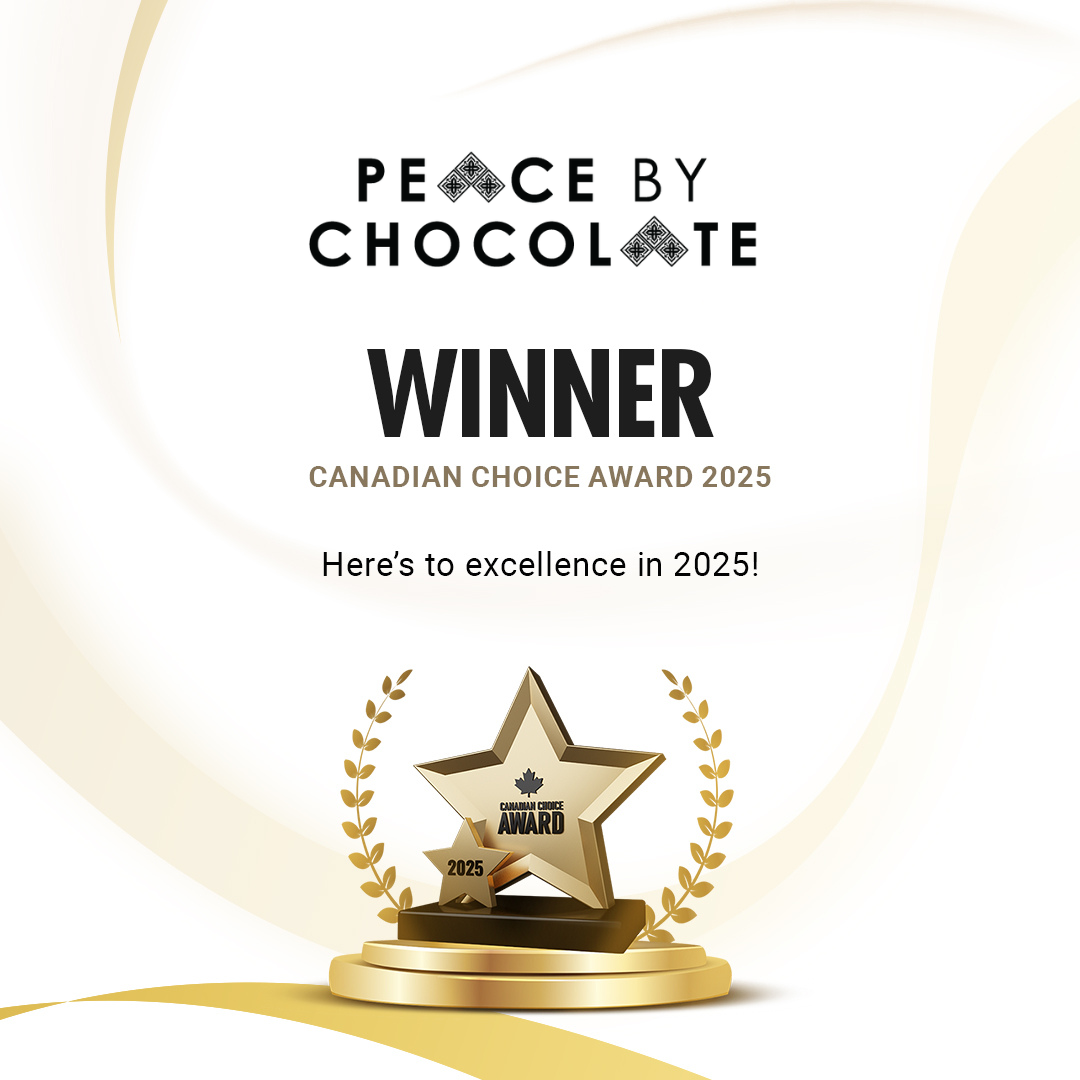 Peace by Chocolate is a Canadian Choice Award Winner for 2025!