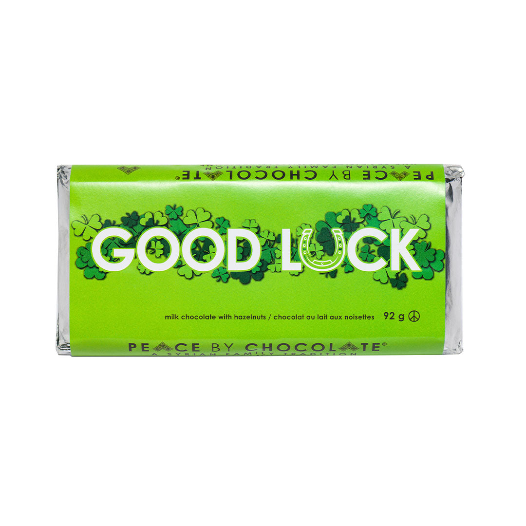 92g Good Luck Milk Bar – Peace by Chocolate