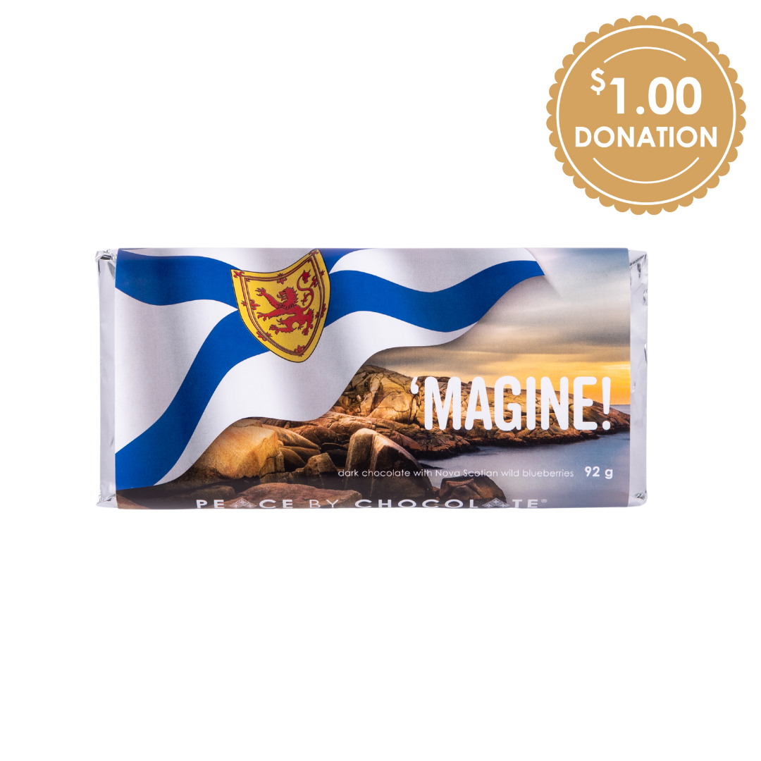 92g 'Magine! Nova Scotia Bar – Peace by Chocolate