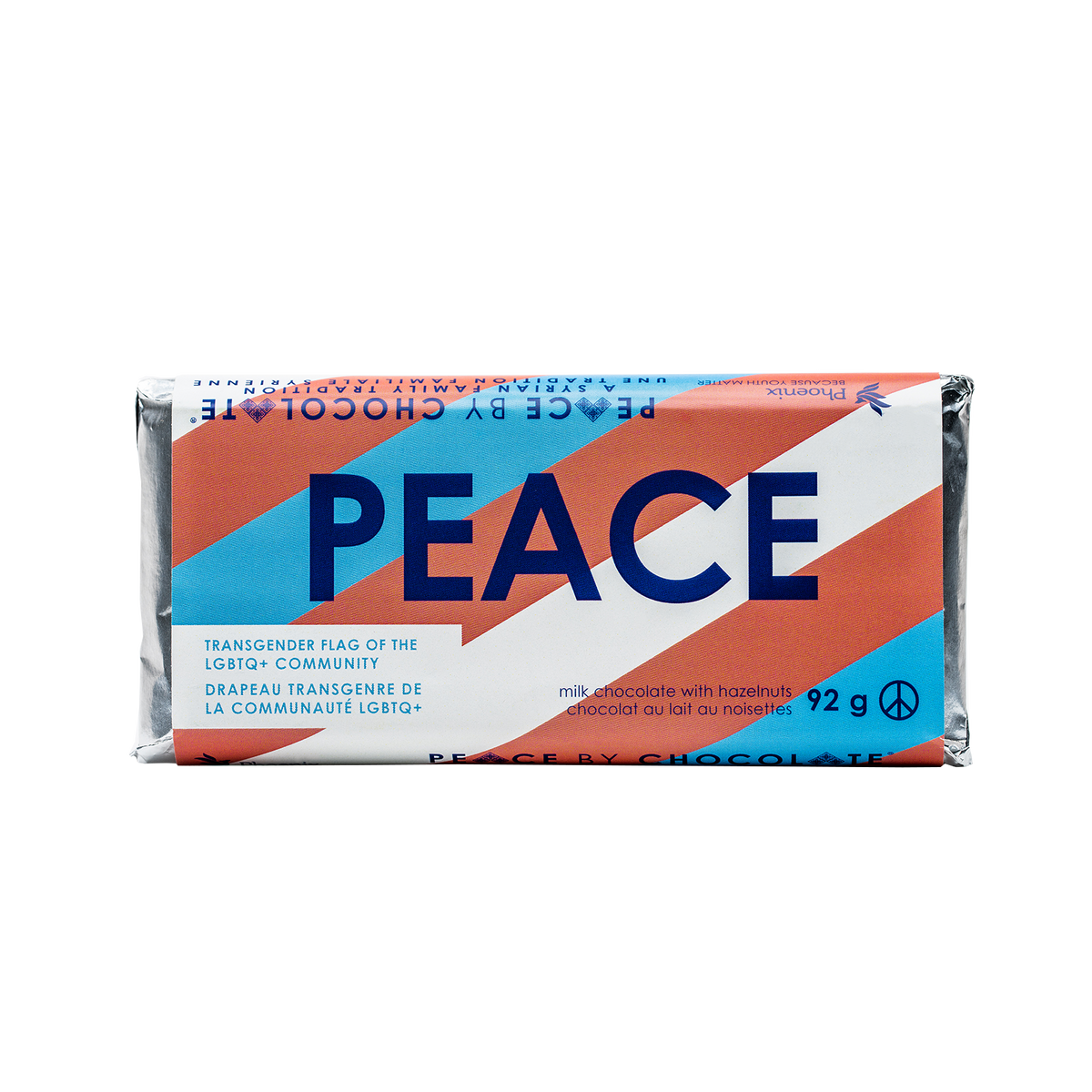 92g Pride Bar Transgender – Peace by Chocolate