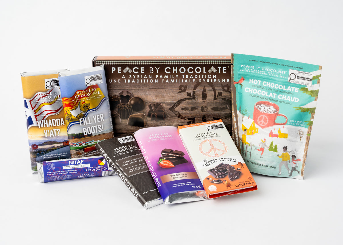 Dark Chocolate Taster Box – Peace by Chocolate