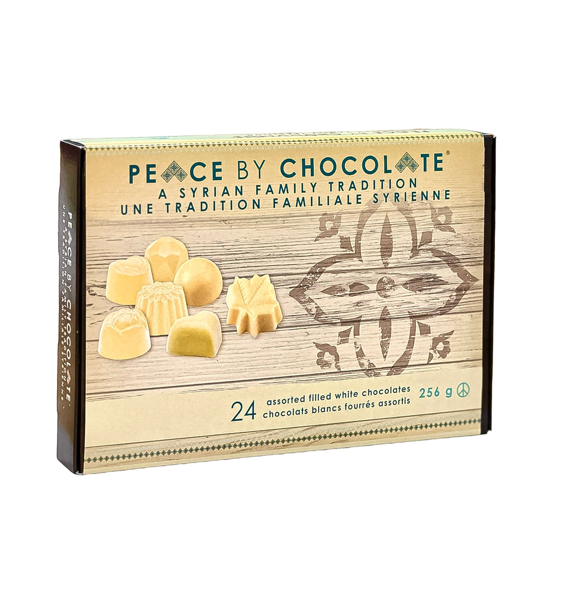 White 24 Peace Box Assorted – Peace by Chocolate