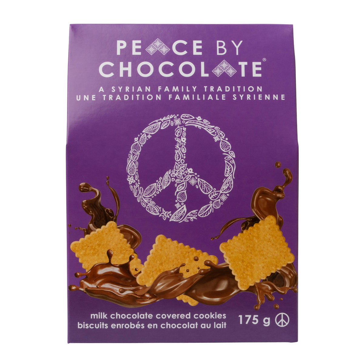 Milk Chocolate Covered Cookies – Peace by Chocolate