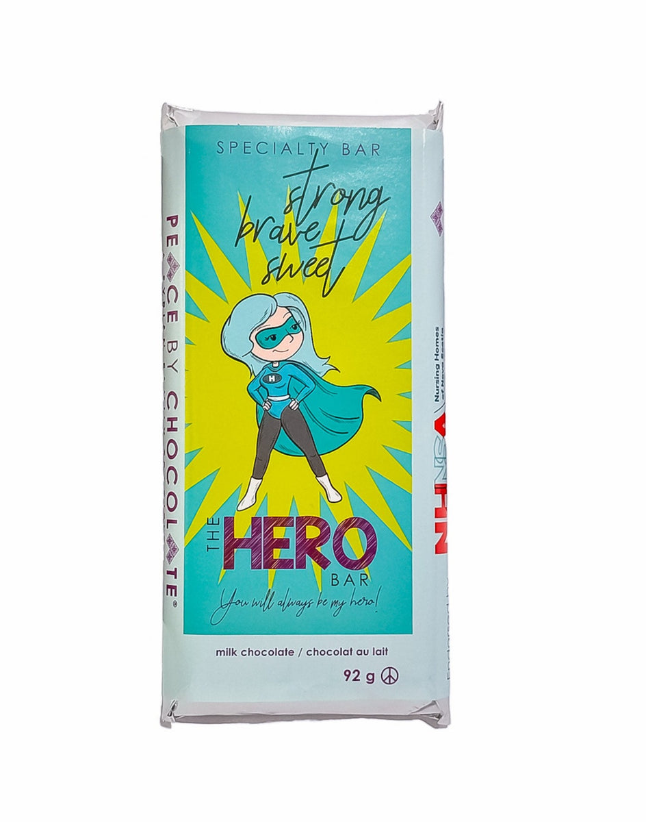 The Hero Bar Milk – Peace by Chocolate