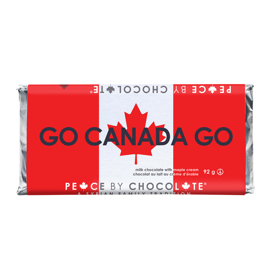 92g Go Canada Go Bar – Peace by Chocolate